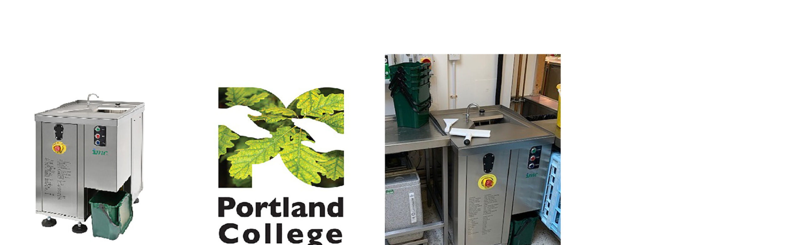 WasteStation Compact helps Portland College - Lincat Catering Equipment
